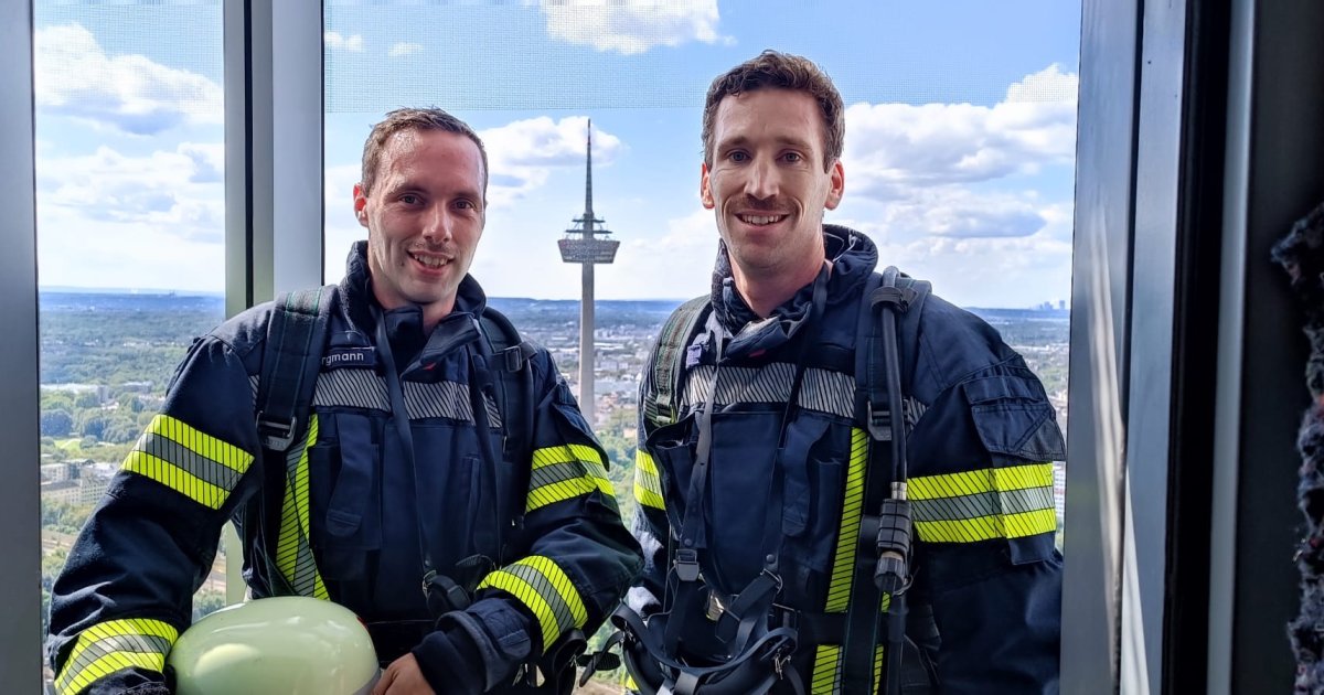 Freiwillige Feuerwehr Hamm (Sieg) meistert Kölnturm Treppenlauf 2024 ...