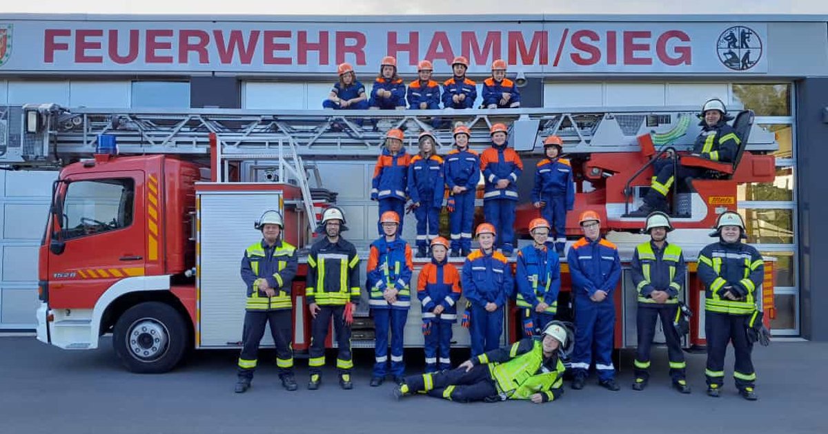 JUGENDFEUERWEHR HAMM (SIEG) 24 STUNDEN IM DIENST | Feuerwehr